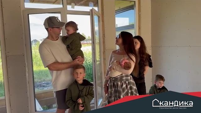 Дом для семьи Курчиковых в Щапово в Московской области