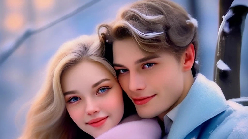 Нежный поцелуй. Рождественская любовь ❤️🌹❤️🌹🌹❤️
