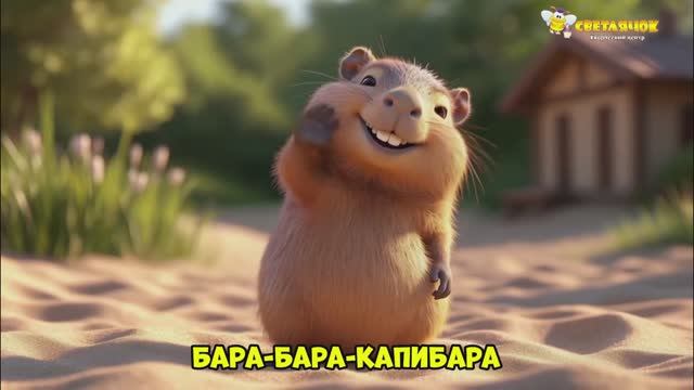 БАРА-БАРА-КАПИБАРА (физкультминутка)