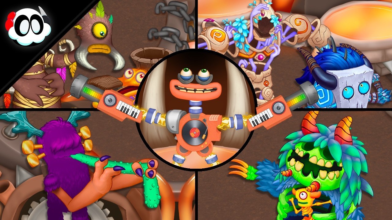Остров Редких Вублинов - Все Монстры, Песни и Анимации (My Singing Monsters)
