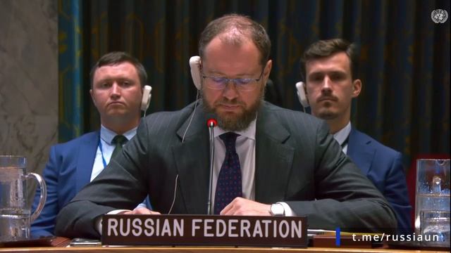 Д.С. Чумаков на Совете Безопасности ООН о деятельности ООН для Западной Африки и Сахеля, 7 августа