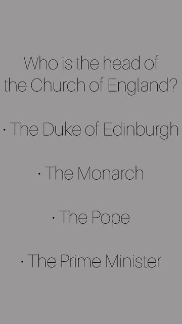 Life in the UK test Question 36