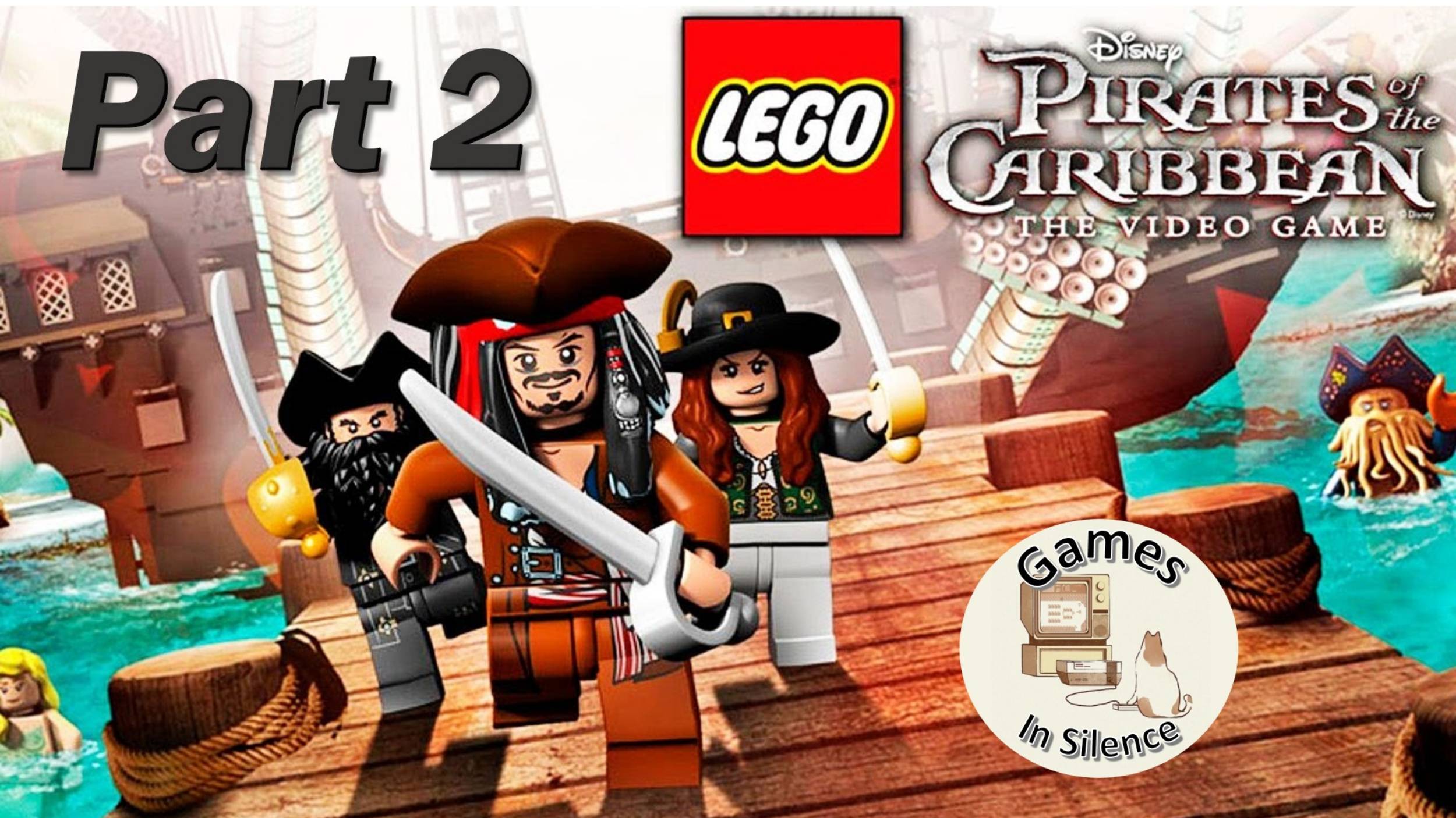 Lego Pirates of the Caribbean. Part 2. Dead Man's Chest