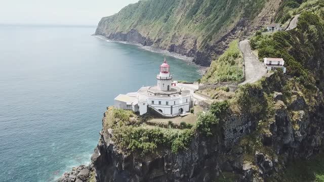 Маяк Арнель (Lighthouse Arnel), Сан Мигель(San Miguel), Азорские острова(Azores).