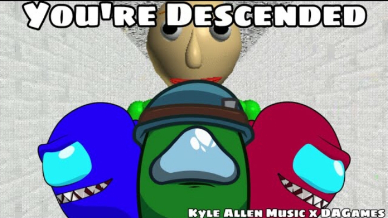 MASHUP | Kyle Allen Music Vs DAGames - You’re Descended [Explict] |GlitchyX