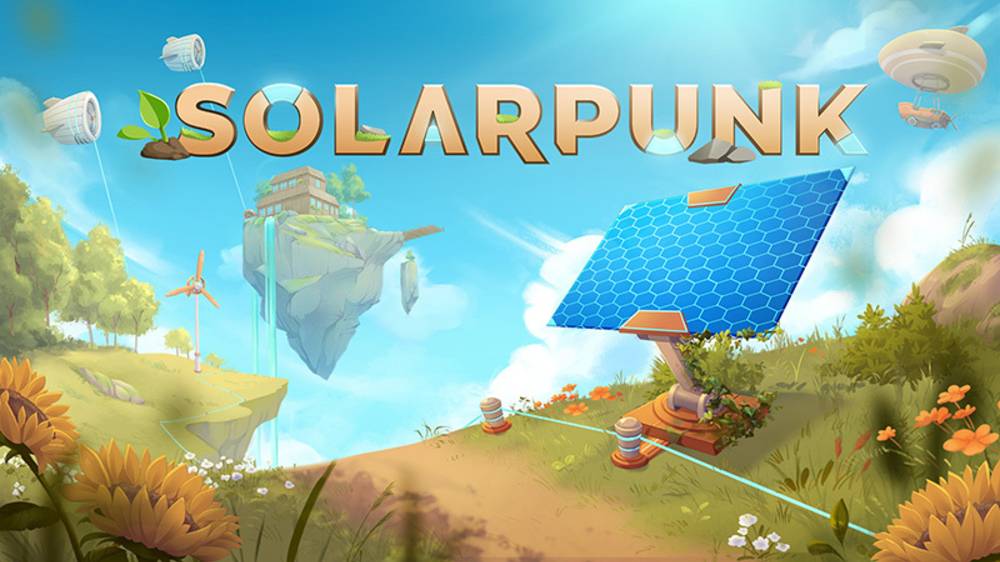 Solarpunk (Demo). Прохождение #2. Дирижабль, магазинчик