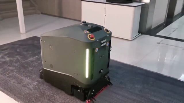 Демонстрация работы Ковромоечного робота KOKOBOTS S76