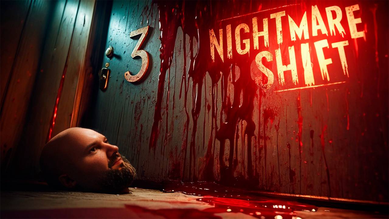 ТАЙНА ТРЕТЬЕГО НОМЕРА 😈 NIGHTMARE SHIFT 👻 ТОП ИНДИ ХОРРОР, ПРО ОТЕЛЬ ❄️ПРОХОЖДЕНИЕ #4