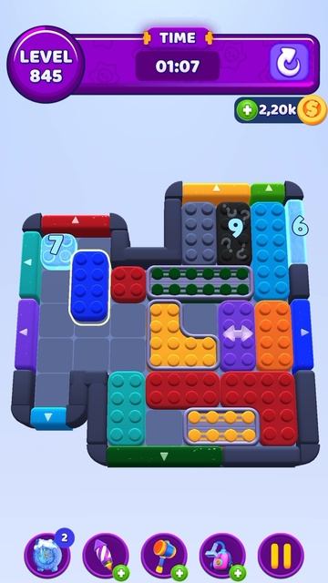 Color Block Jam 845 Уровень