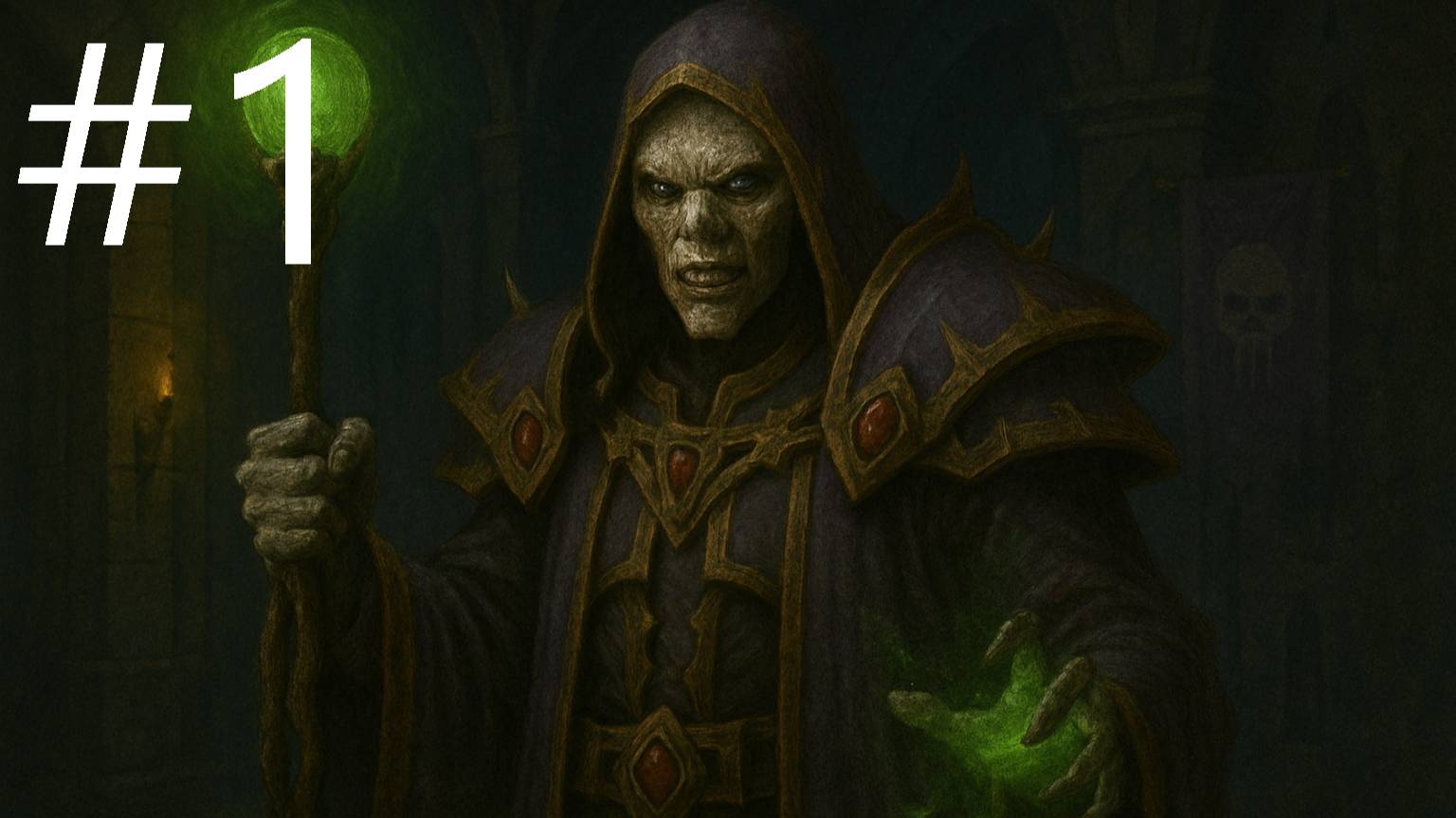 #1 Warcraft III Кампания нежити , повелитель тьмы,Артес