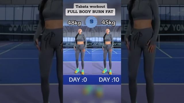 Табата-тренировка для всего тела: сжигание жира
