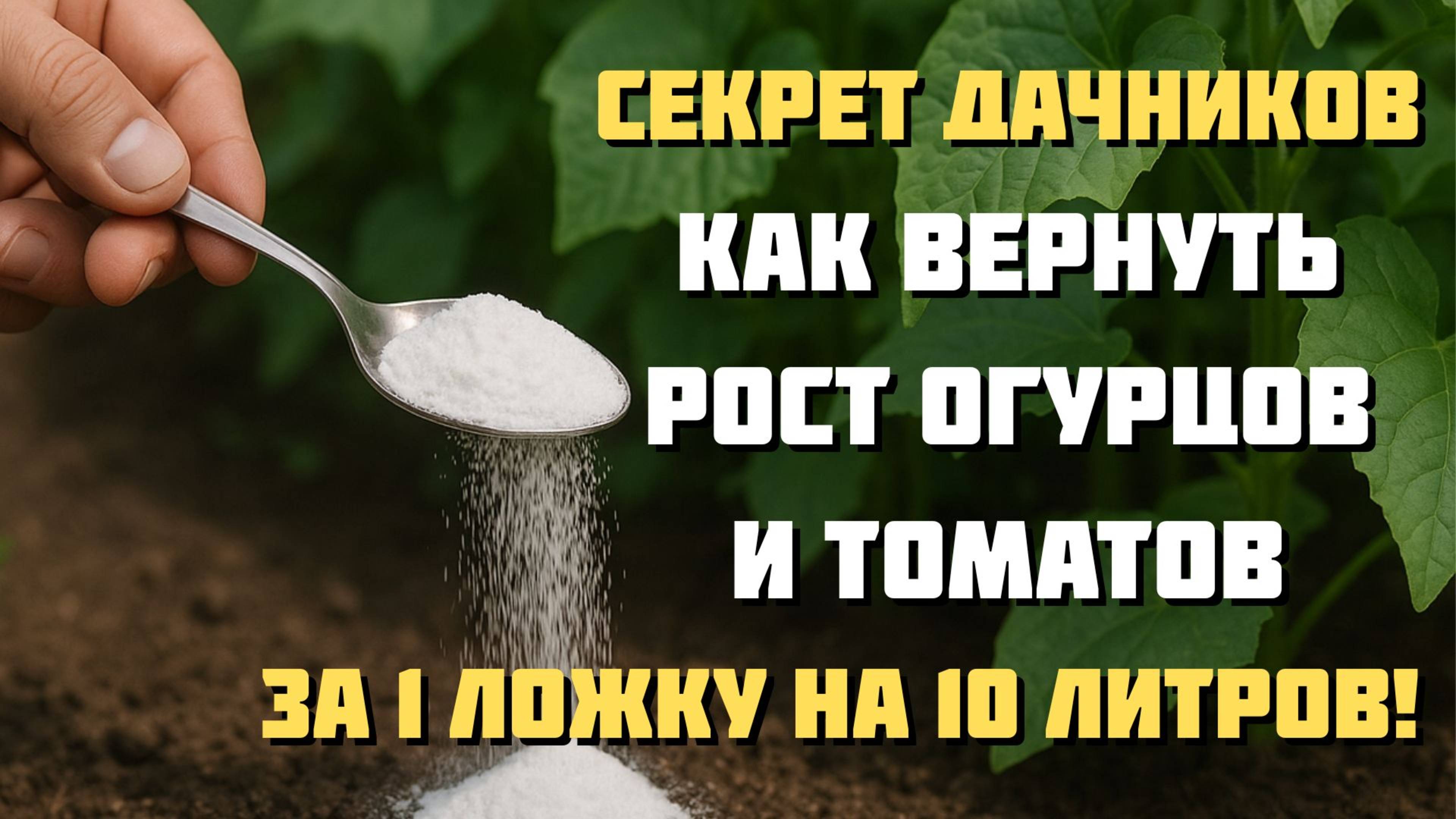 🍅 Спасаю Урожай Огурцов и Томатов в Августе  Простая Подкормка Всего за 1 Ложку