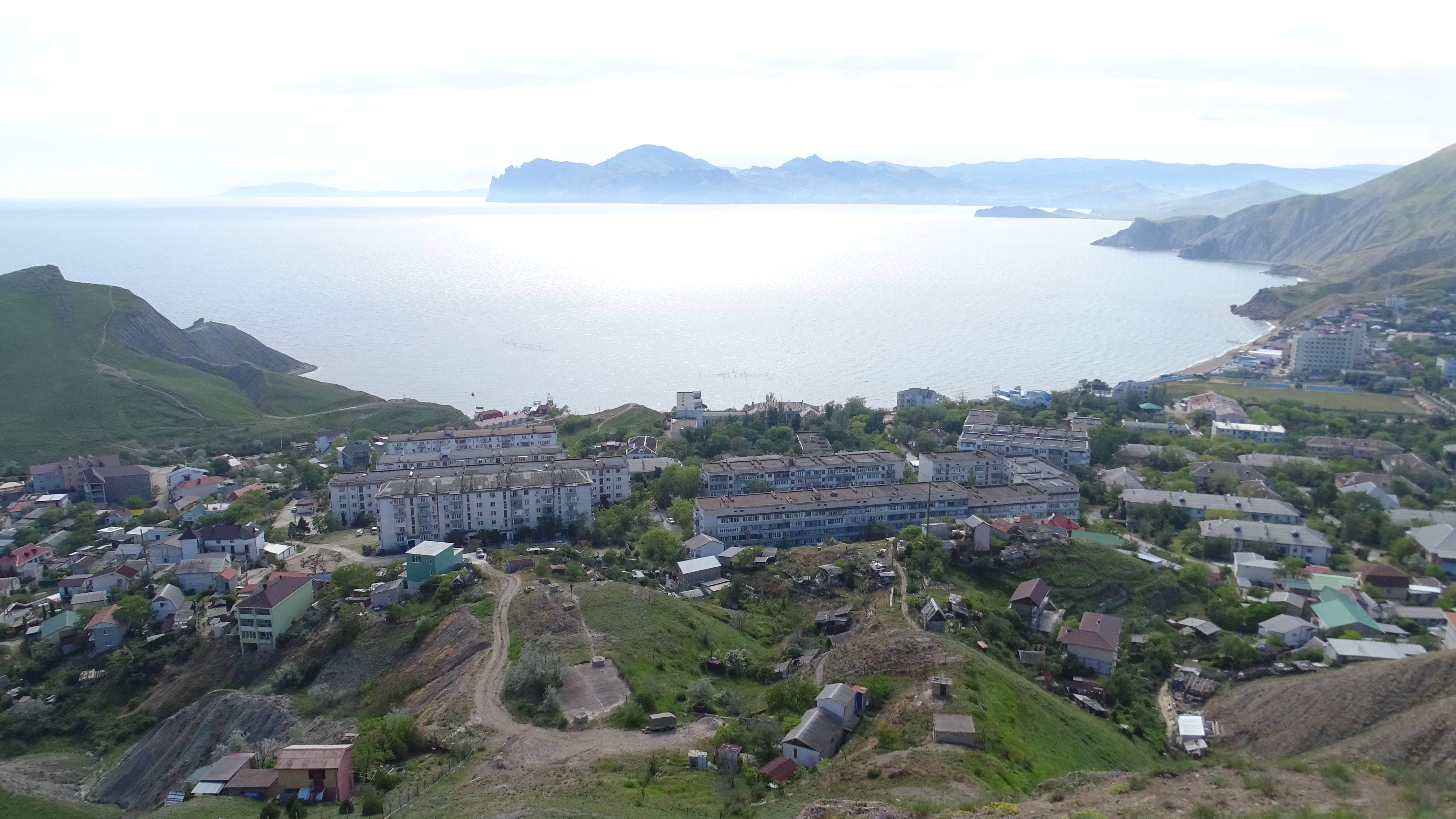 Уютный Крымский курорт Орджоникидзе.