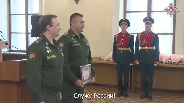 Заместитель Министра обороны П. Фрадков поздравил с Днем военного строителя, 8 августа 2025 года