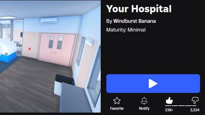 Your Hospital|Roblox game