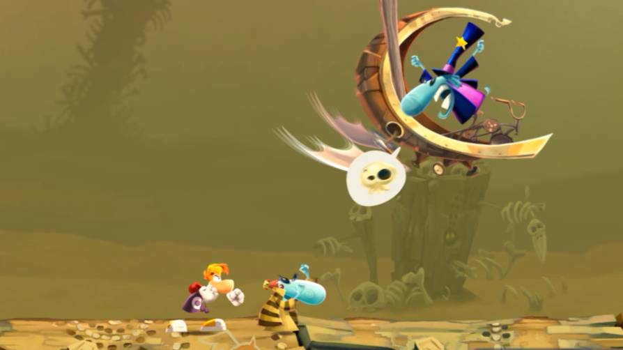 Проходим игру 💥Rayman Legends💥, 5 этап эпизода малютки в опасности, зыбучие пески