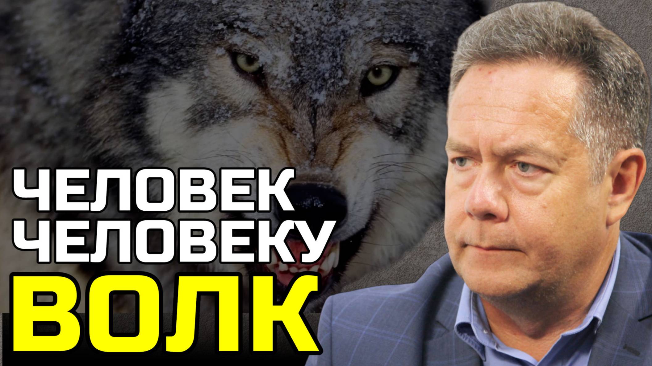 ЧЕЛОВЕК ЧЕЛОВЕКУ - ВОЛК | НИКОЛАЙ ПЛАТОШКИН