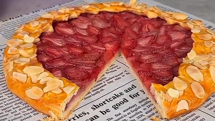 Творожная ГАЛЕТА...🍪🍓😋 Рецепт в описании ✍️