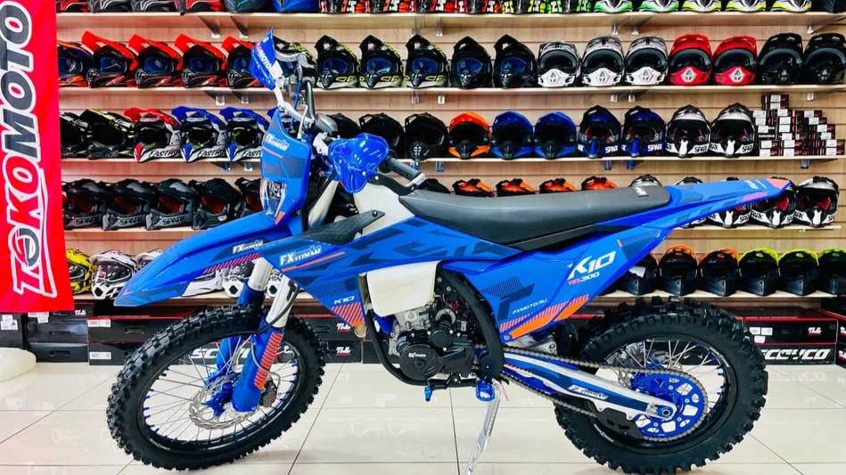 Мотоцикл эндуро FX MOTO К10 YBS-300 синий