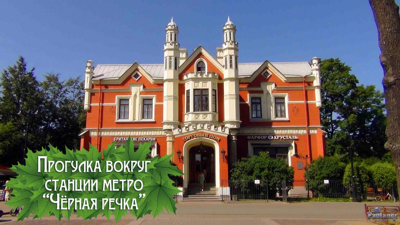 Прогулка вокруг станции метро «Чёрная речка» (2025)