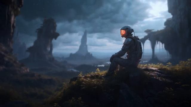 💿👽Outworld Melodic Ambient Sci Fi Music for Meditative Journeys and Cosmic Serenity