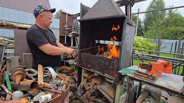Влог. Распаковка Магнит. Прошлась по даче