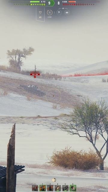 Беспощадный! • FV4005 - 4 Фрагов 9.1K Урона #wot #FV4005 #миртанков #wotbestmoments