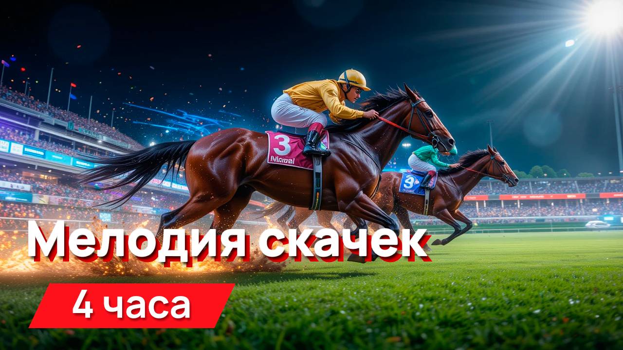 Звуки для соседей - мелодия скачек на лошади с промежутками