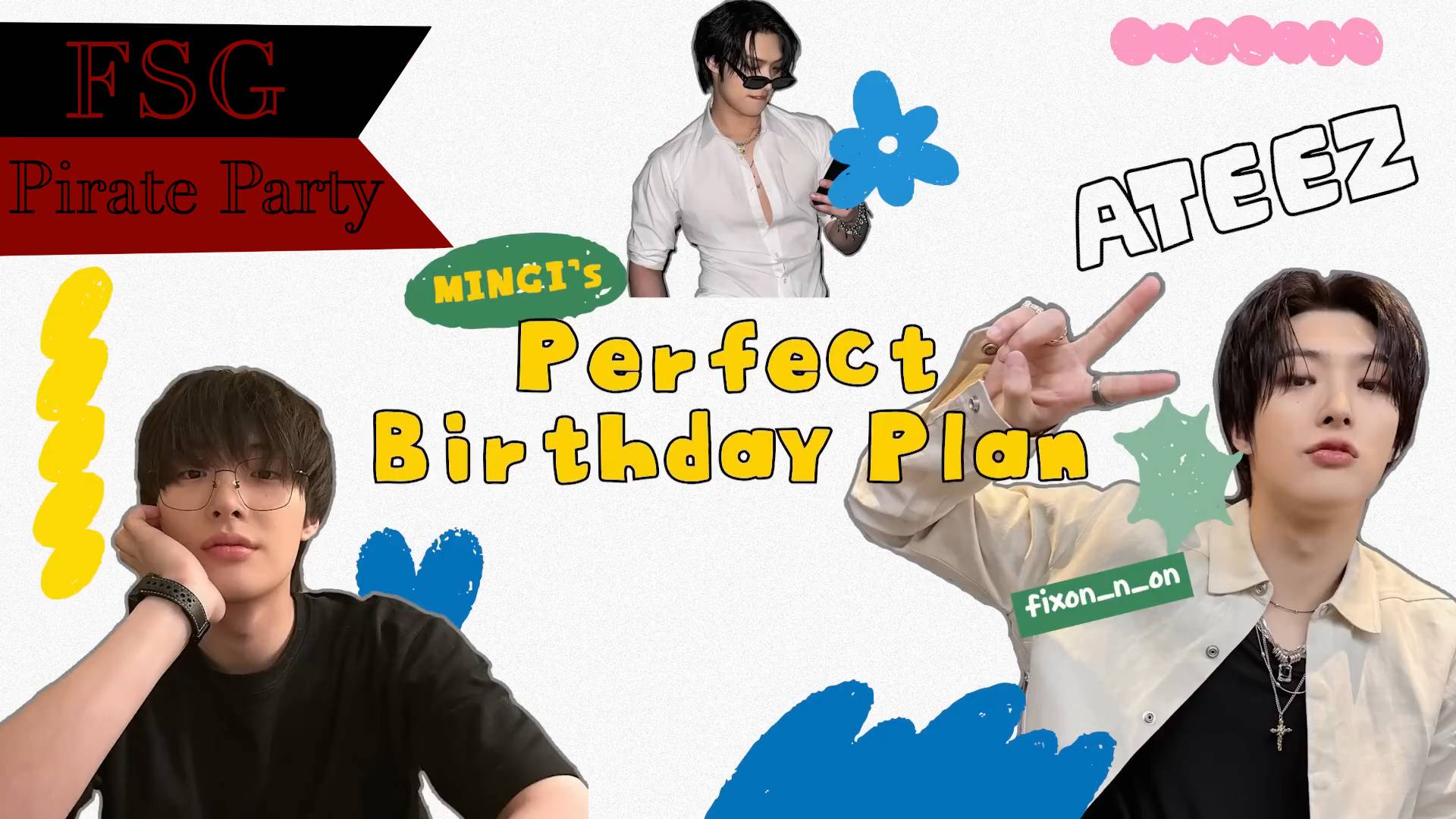 [RUS.SUB] Идеальный план Дня Рождения Минги | ATEEZ