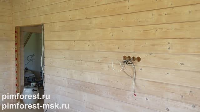 Что отделывать в доме из клееного бруса? Проект Ривьера. Часть 2.