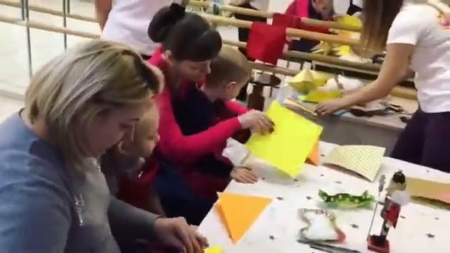 Новогодний мастер-класс с детками.