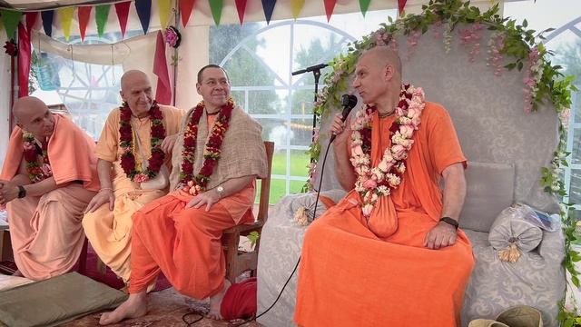 Открытие фестиваля "Садху Санга на Нью Говардхане" (д. Пушкари, Витебская обл. 23.07.2025г.)