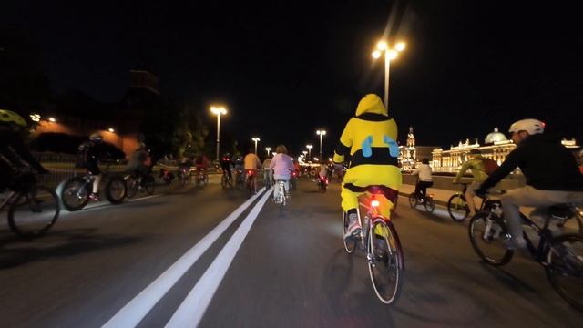 Ночной Велофестиваль Москва 5 июля 2025 г