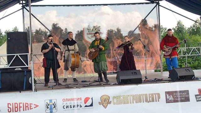 Группа Переплут, песня Шарацула-марацула (Исторический фестиваль "Сибирский огонь"-2019).