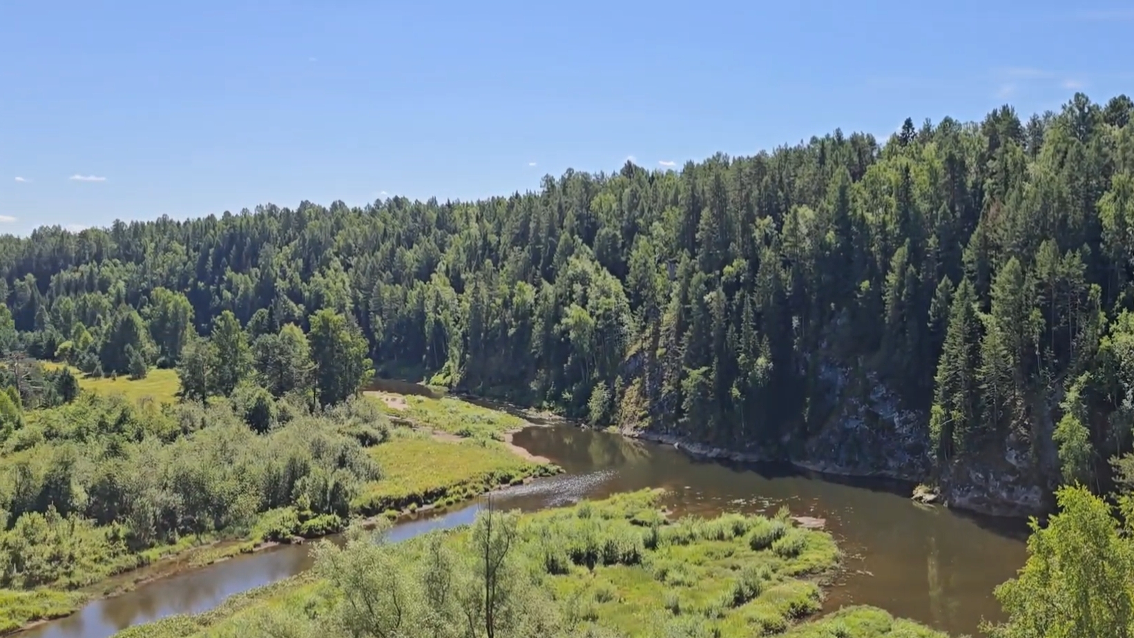 Парк 'Оленьи ручьи', тропа ск. Карстовый мост, Екатеринбург, 2025