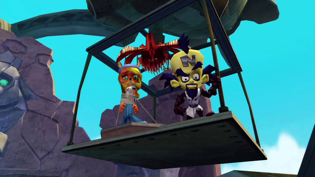 Прохождение Crash of the Titans #2
