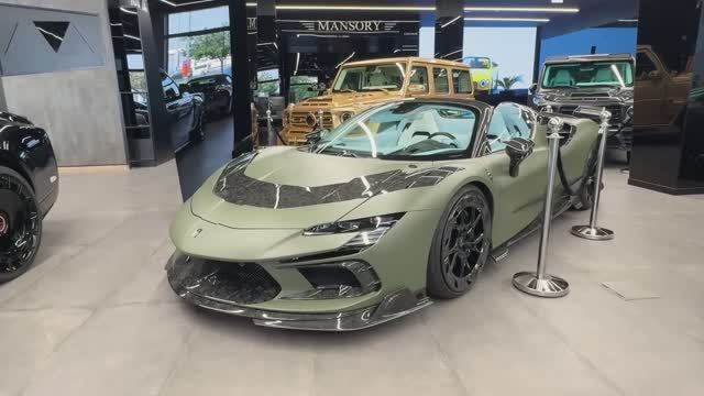 Шоу-рум суперкаров MANSORY в Дубае - Самые дорогие суперкары ограниченной серии . 2025