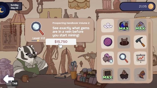 Добываю редкие драгоценные камни. Gemporium A Cute Mining Sim. Часть 2