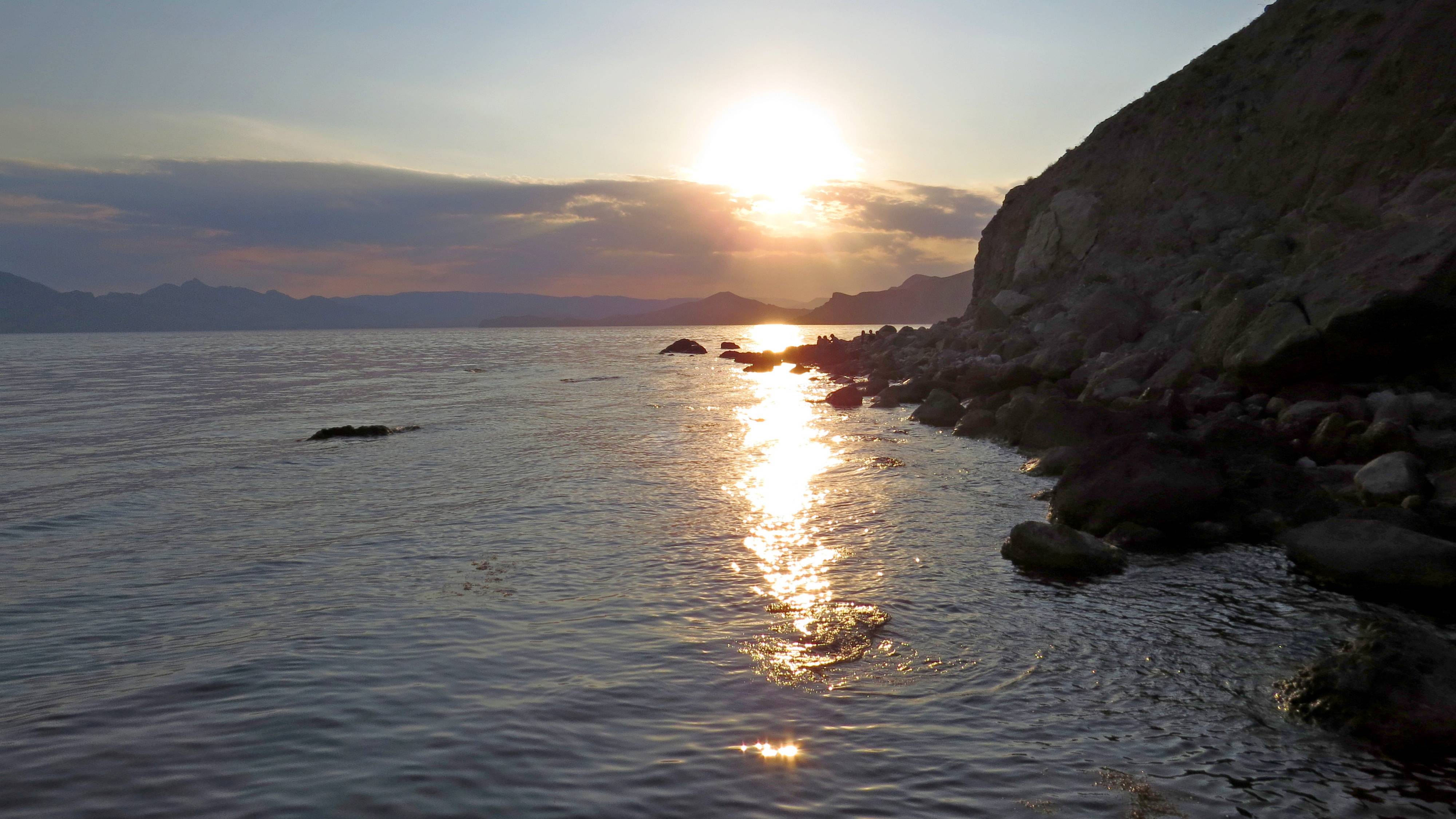 Вечерняя морская идилия.