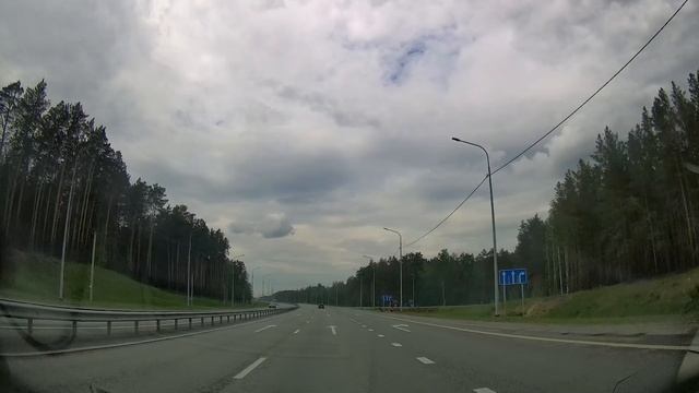 Движение на автомобиле от СНТ "Лесные Зори" в посёлок Боровский