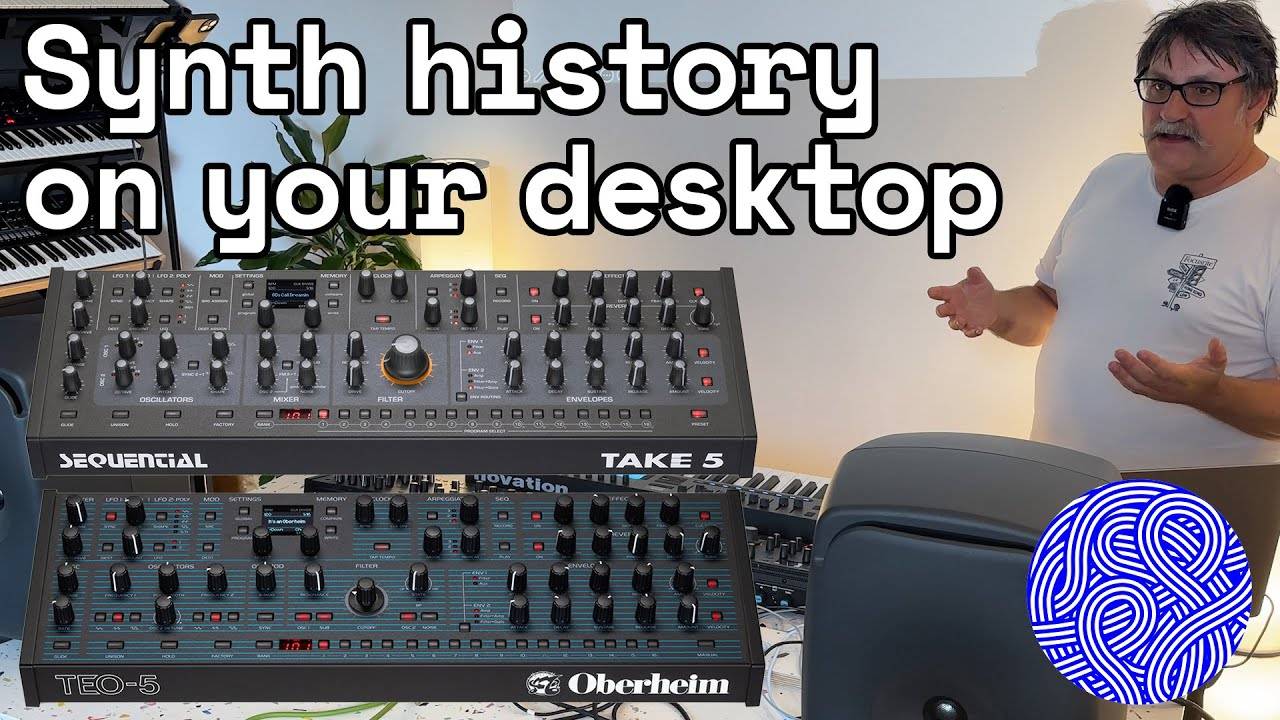 Oberheim TEO-5 and Sequential Take 5: History Presentation of Desktop Modules