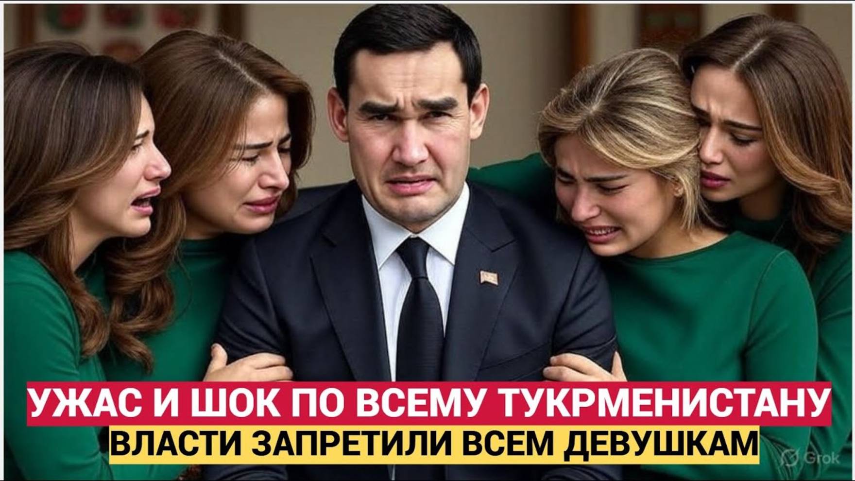 АШХАБАД В ШОКЕ! В ТУРКМЕНИСТАНЕ С 1 ЧИСЛА ВСЕМ ЖЕНЩИНАМ ЗАПРЕТ! ТУРКМЕНЫ АХНУЛИ