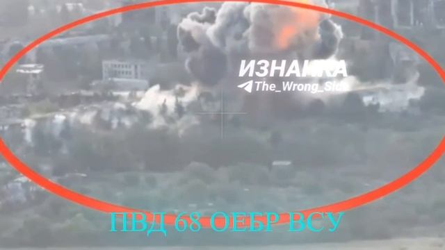 Уничтожение пункта БПЛА ВСУ.