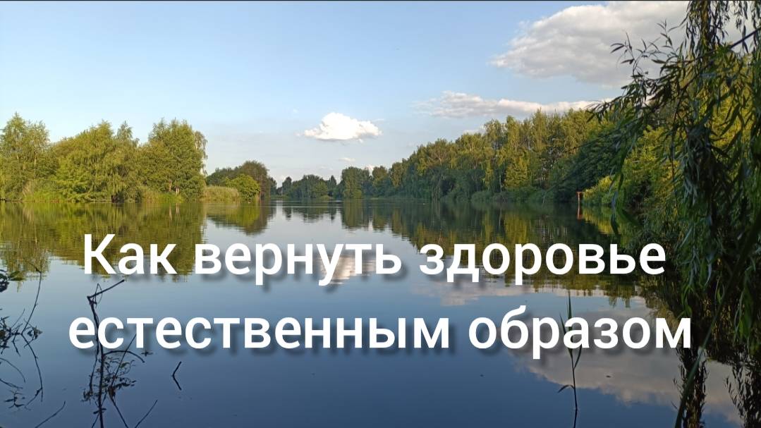 Как вернуть здоровье естественным образом!? Набор на курс для всех желающих. Балашиха.