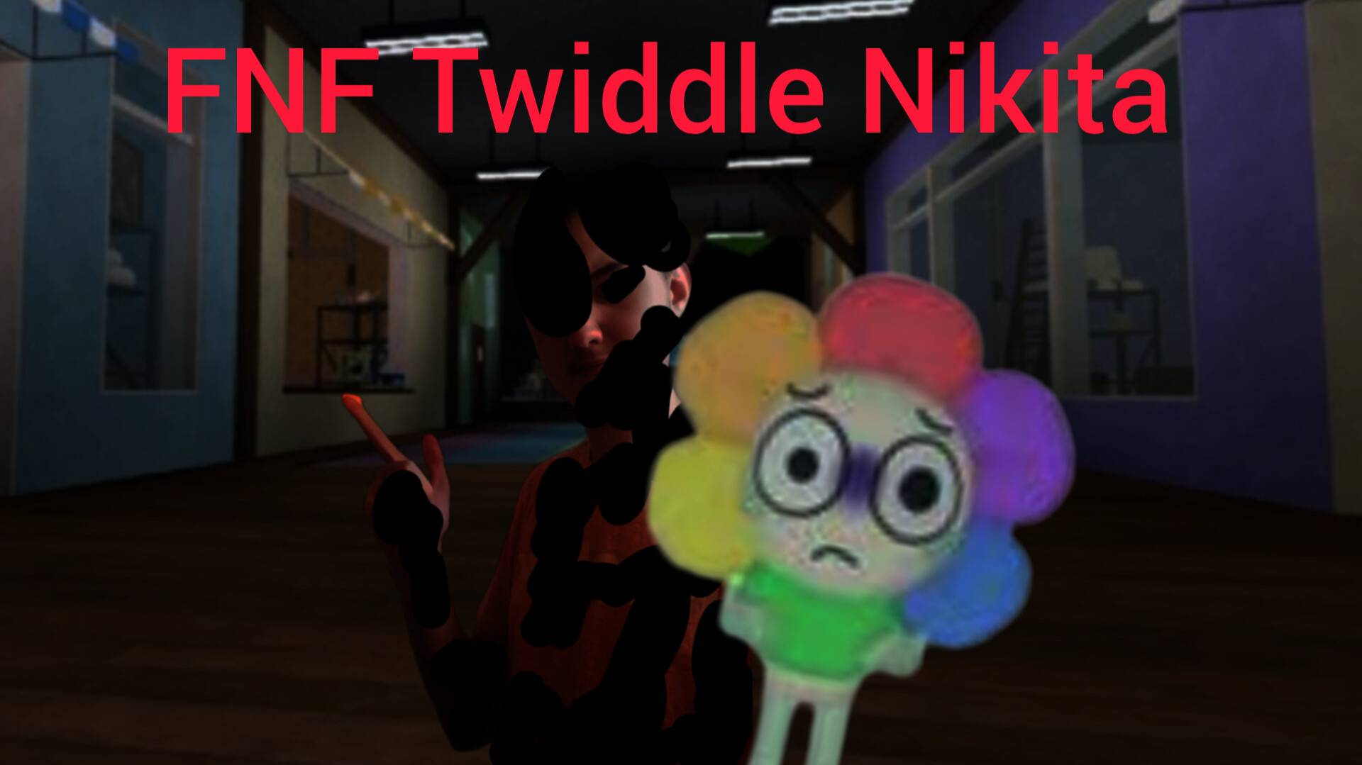 FNF версия dandy's world twiddle Nikita.