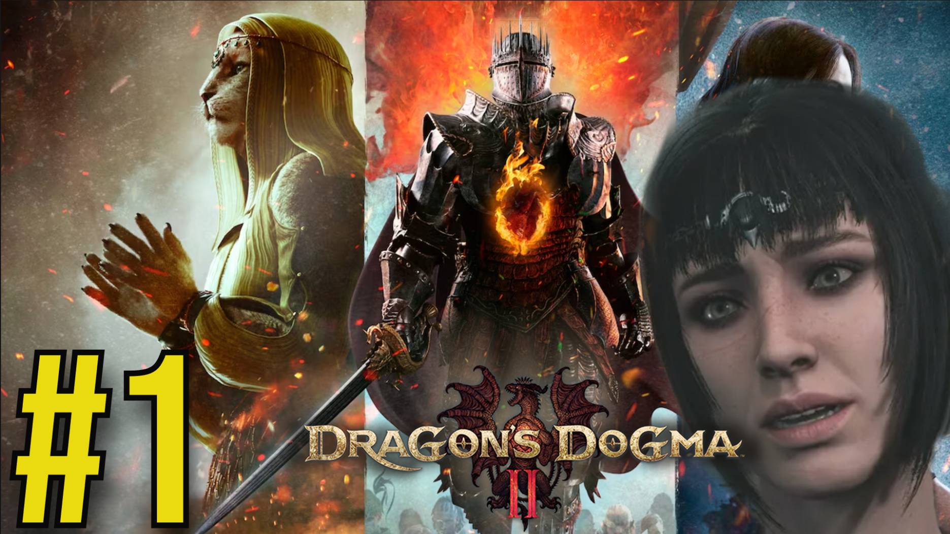 Dragon's Dogma 2 Прохождение (2025) ч1 Создал Пешку Шэдоухарт 100% сходство