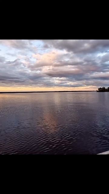 Закат на Онего