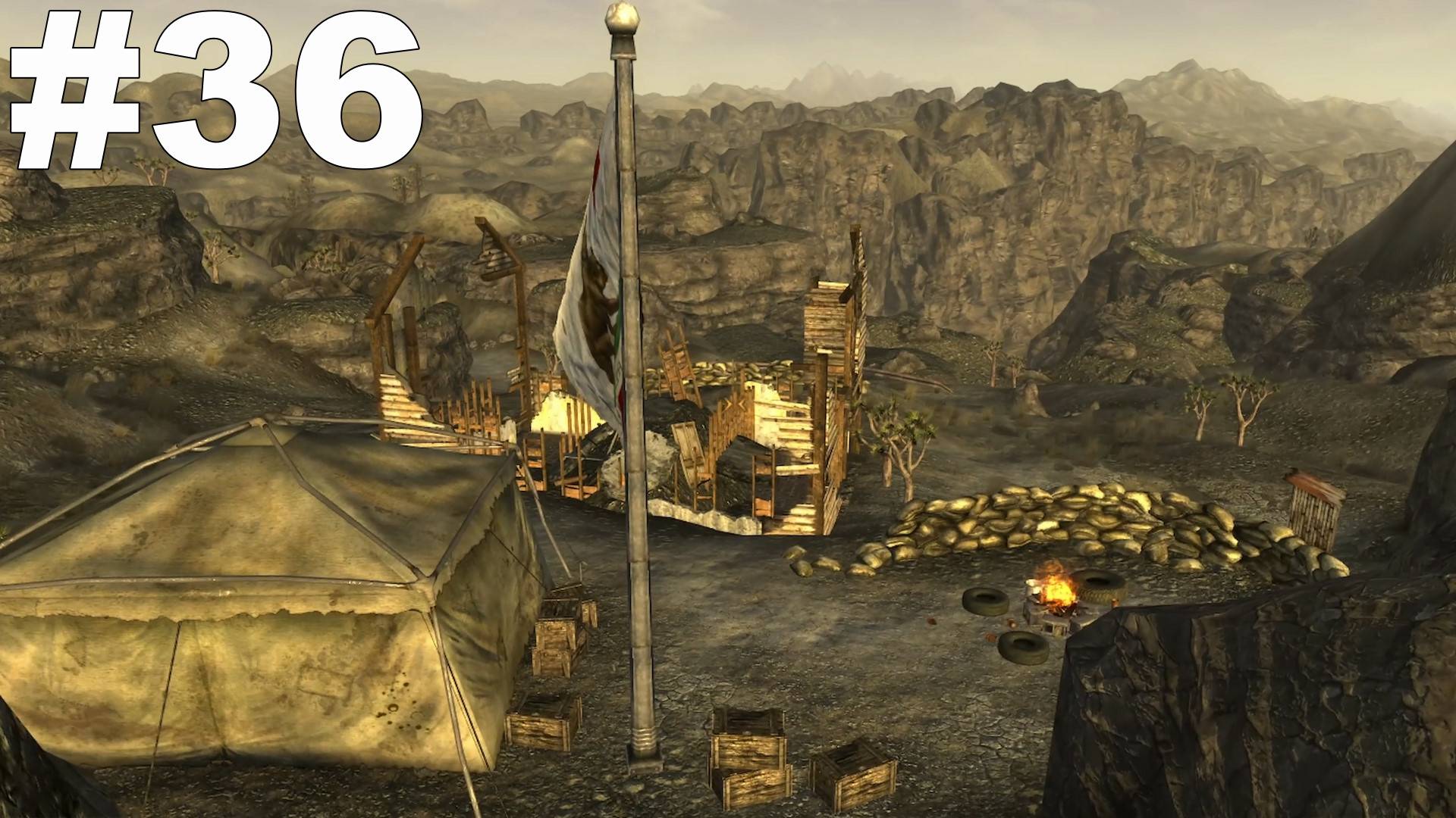 ▶Fallout: New Vegas. Автозаправка "Эльдорадо". Гнездо касадоров. Пост рейнджеров "Дельта". #36