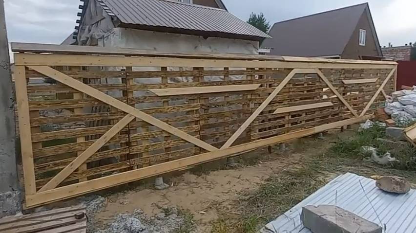 Нищебродский забор.  Часть 5. Делаю красоту.