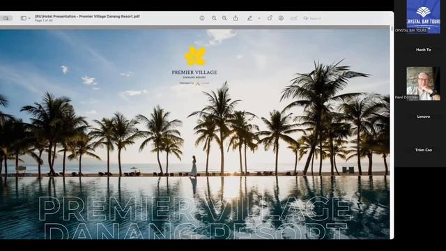 Вебинар по отелям: INTERCONTINENTAL DANANG SUN PENINSULA RESORT, PREMIER VILLAGE DANANG RESORT